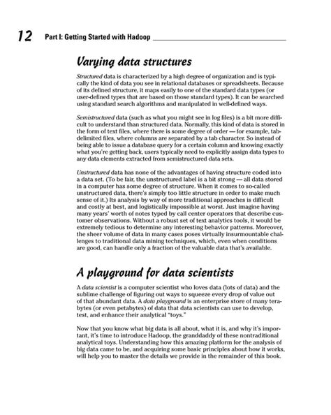 Hadoop For Dummies Pdf Databases Computer Software And Applications