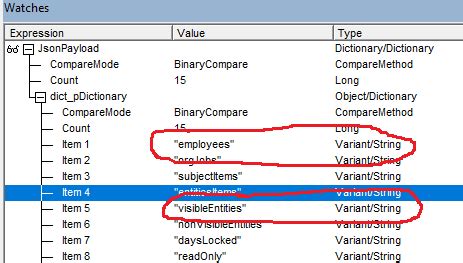 Json Response Not Accessable Issue VBA Tools VBA Web GitHub