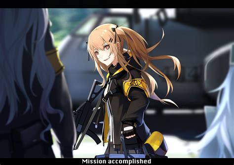 Download Ump9 Girls Frontline Video Game Girls Frontline Hd Wallpaper