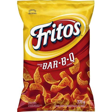 Bags Fritos Bbq Corn Chips Large Size G Frito Lay From Canada