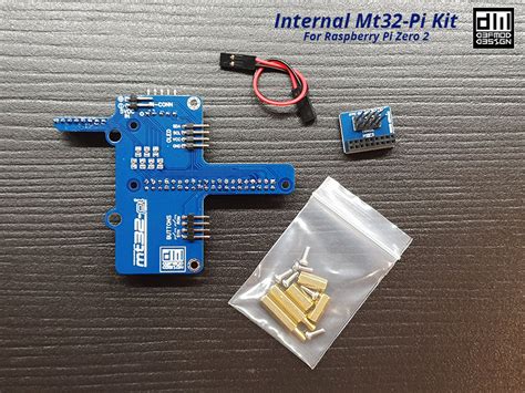 Mt32 Pi Internal Hat Retrofit Kit D3fmod Design