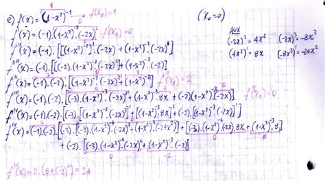 Calculus Help Finding N Order Maclaurin Polynomial Mathematics