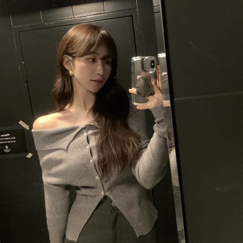 [ 문의폭주დ 여리여리 ] 빅카라 골지 오프숄더 스판 니트 봄 가을 겨울 데이트룩 연말 에이블리