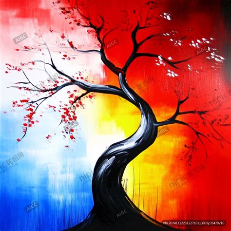 Ai创作图动漫树装饰画 艺术树无框画 大树抽象画 抽象的柿子树 抽象画发财树 抽象画抽象树 树艺术无框画 吉祥树装饰画 意境树背景 抽象树装饰