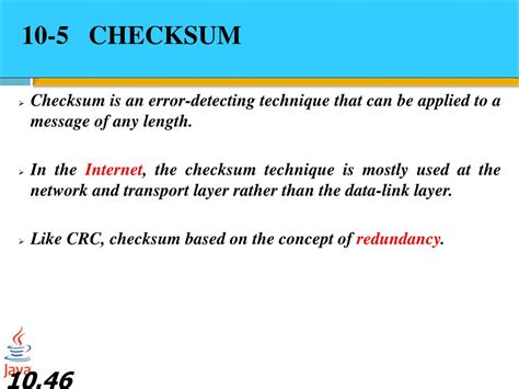 ppt part iii data link layer error detection and correction