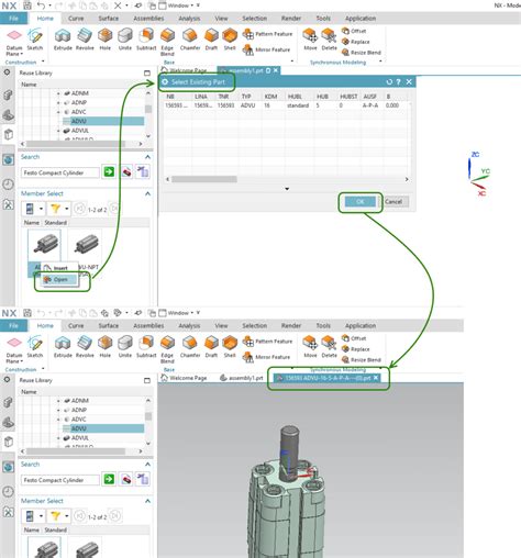 cadenas reuse library for nx partners