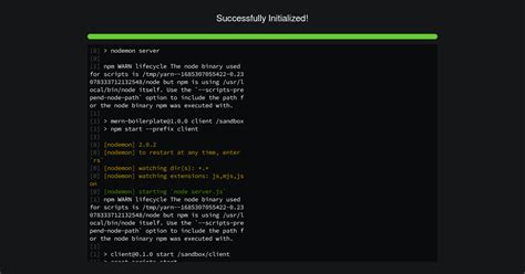 Mern Boilerplate Codesandbox