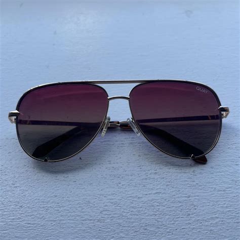 Quay Aviator Sunglasses Depop