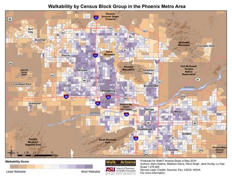 Walkability Map Pdf North America Travel Travel Locations