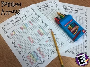 Building Arrays HANDS ON Bundle By Escobar S Educational Emporium