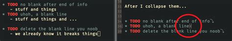 org mode custom org ellipsis character error when followed by blank