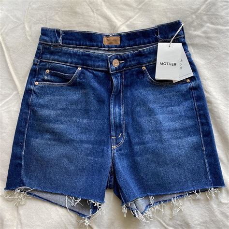 Mother Denim Shorts Hot Pants In Size 27 New With Tags Depop