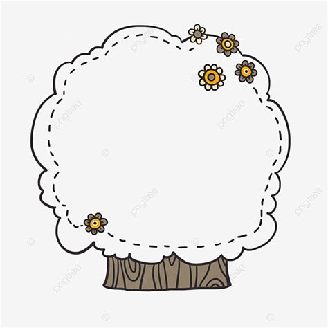 Trees Border PNG Image Tree Border Cute Trees Floret PNG Image For Free Download