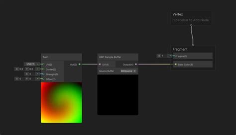 Unity Fullscreen Shader Graph Affect Smaller Area Runity2d