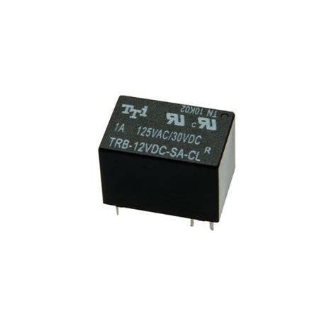 Реле TRB-24VDC-SA-CL-R 24VDC, 125VAC/30VDC, 1A, SPDT, Tai-Shing, код ...