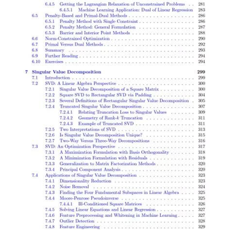 linear algebra and optimization for machine learning a textbook