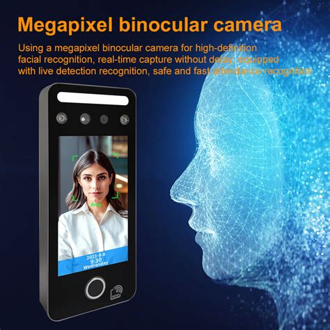 지문 및 얼굴 인식 문짝 출입 제어 와이파이 Tcp Ip 5 인치 화면 Ir 카메라 Rfid 카드 리더 출근 시간 표시 장치 스마트 카드 시스템