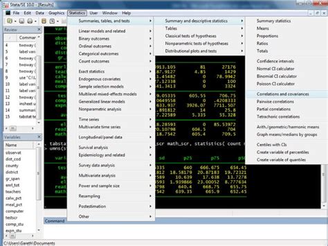 Stata Summary Statistics Pptx Technology And Computing