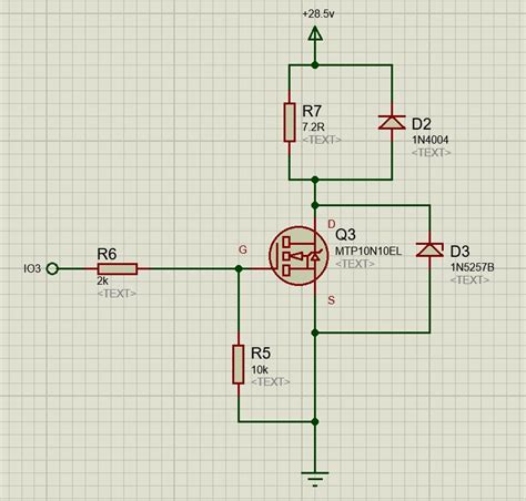 Microcontroller Driving Inductive Load From IC With MOSFET Electrical Engineering Stack Exchange