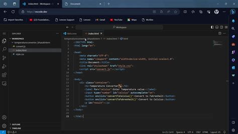 Bharat Intern How To Create A Website With Html Css And Javascript