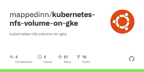 github mappedinn kubernetes nfs volume on gke kubernetes nfs volume