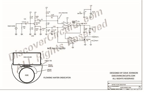 Circuit Water Flowing Indicator