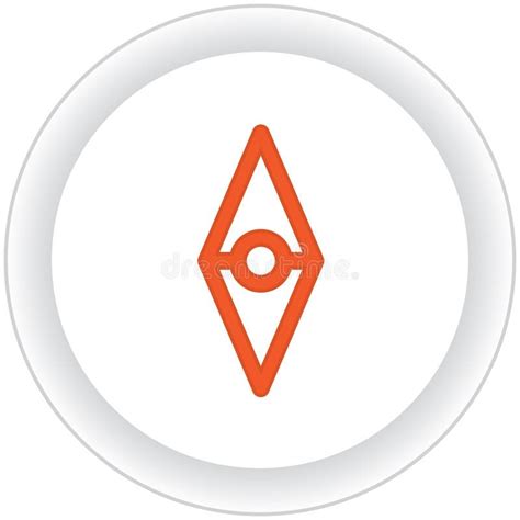 Compass With Pointer Stock Vector Illustration Of Shadow 39443502