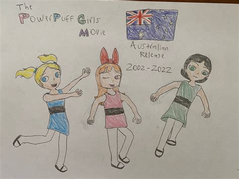 The Powerpuff Girls Movie Aus 20th Anniversary By Rohanartlife On