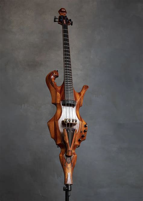 4 String Electric Fretted Upright Bass Ii — Kelvin Daly Musical Instruments