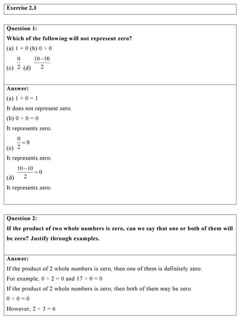 NCERT Solutions For Class 6 Maths Chapter 2 Whole Numbers Exercise 2