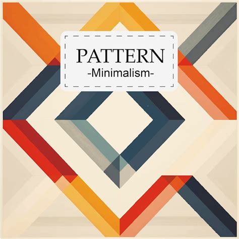 Premium Vector Geometric Abstract Pattern Design