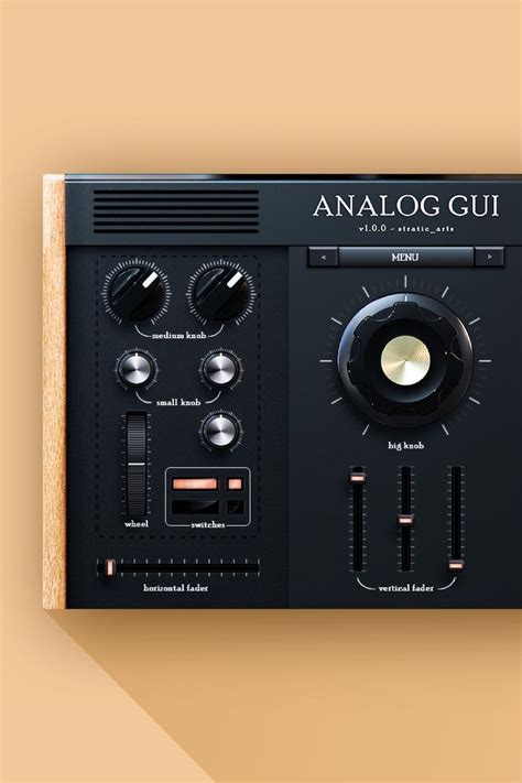 Analog Gui Toolkit Real Modern Design