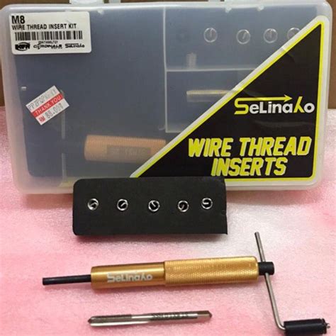 Tool Wire Thread Insert Kit M6 M8 Cardinals Racing Shopee Malaysia