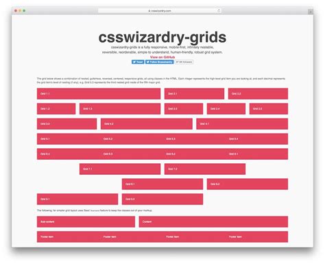 15 Best Html5css3 Grid Systems And Frameworks 2025 Colorlib