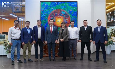 Инновац Цахим бодлогын байнгын хорооны дарга Э Батшугар Ай Си Ти групп ХК ийн төв оффисоор