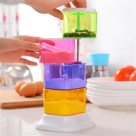 Colorful Diff Condiments Container Furniture And Home Living Home Improvement And Organization