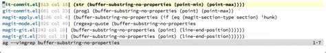 Search Grepagetc Results Buffer How To Strip Leading Whitespace