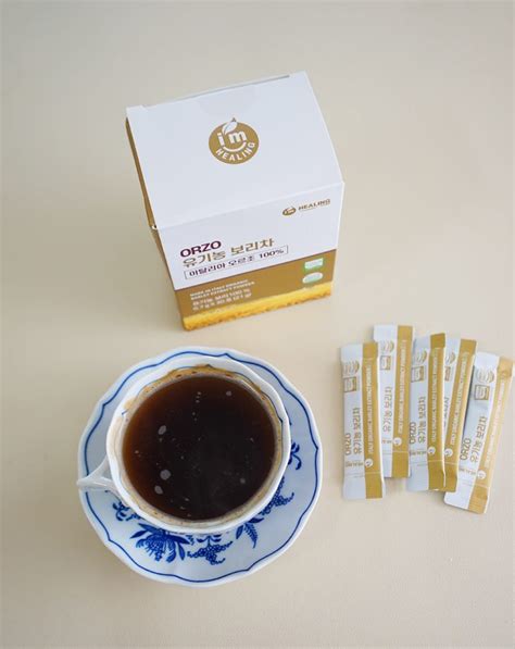 간편하게 준비하는 아임힐링 오르조 유기농 보리차 끓이는법 네이버 블로그