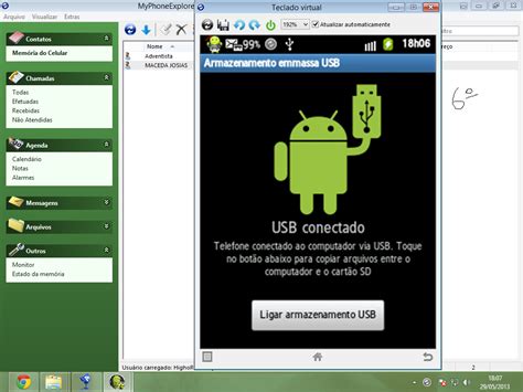 Conexão Android como conectar seu aparelho android e controla lo através do pc Conexão
