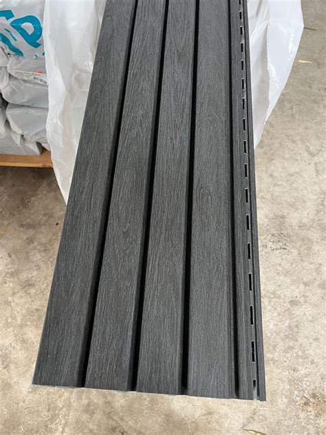 Fassadenpaneele Planken Anthrazit 300m Wandpaneele Deckenpaneele