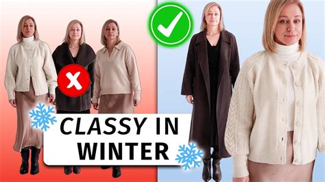 7 Winter Fashion Secrets Master Elegant And Classy Looks Youtube