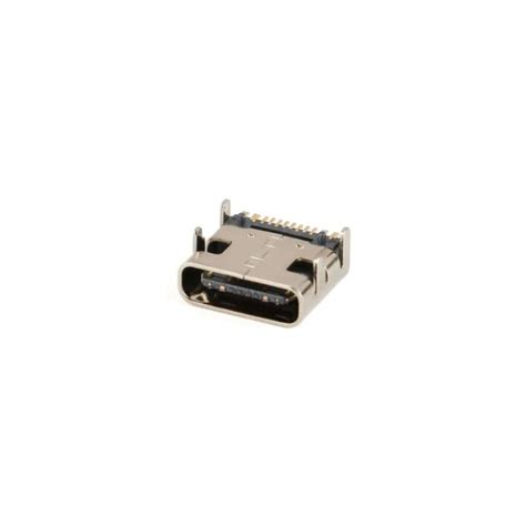 Conector Usb Tipo C Hembra Pines
