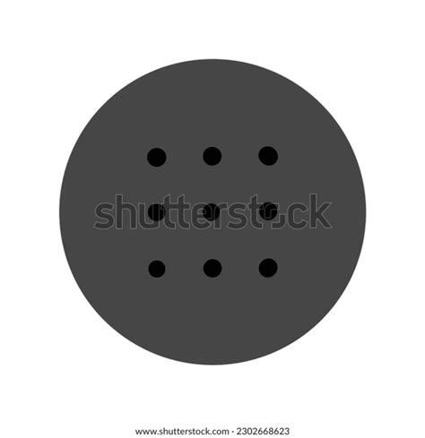 Settings Icon Nine Dots Vector Eps Stock Vector Royalty Free