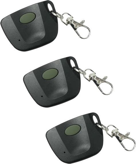 3 Pack Keychain Remote Control Linear Multi Code 300mhz 3089 3060 3070 4120 Mini Garage Opener