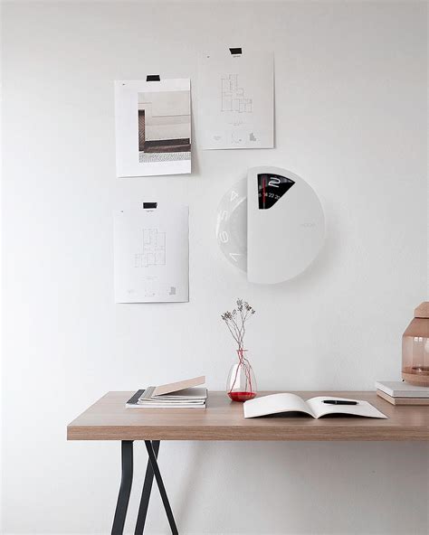 Unique Half Circle Wall Clock Modern And Dynamic Design Etsy