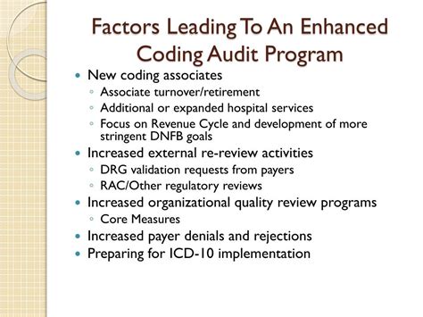 PPT Internal Coding Auditing Programs PowerPoint Presentation Free Download ID