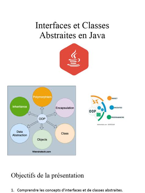 Interfaces Et Classes Abstraites En Java Pdf Classe Informatique