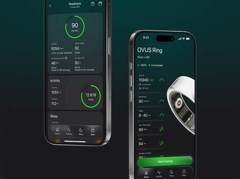 Smart Ring App Uxui Design Behance