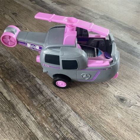 Paw Patrol Skyes High Flying Copter Helicopter Vehicle Rescue