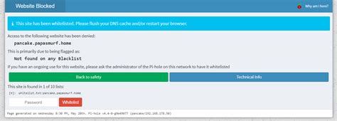 Dns Issue With Pihole · Issue 1034 · Pi Holeweb · Github
